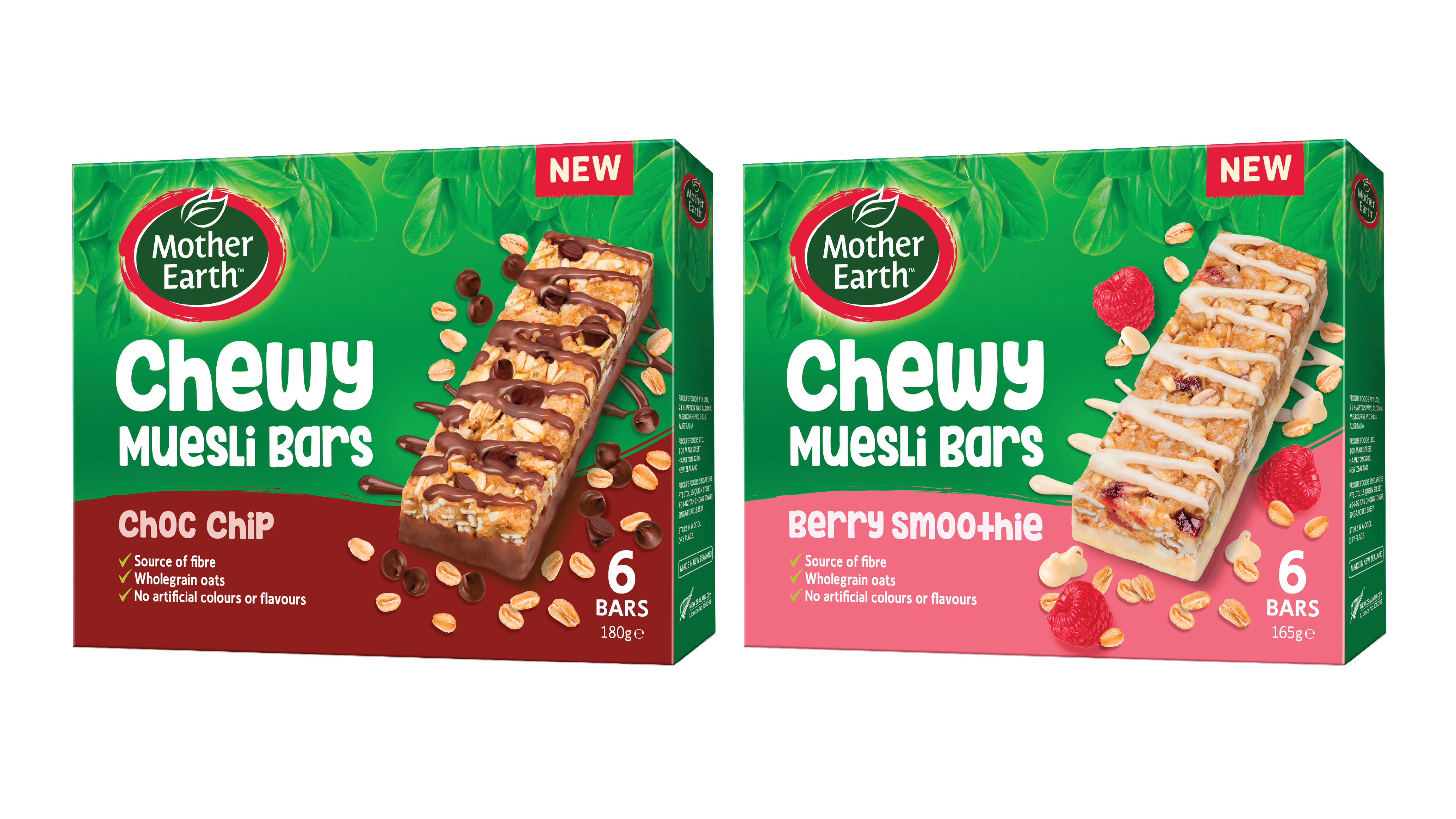 New Chewy Muesli Bars Range
